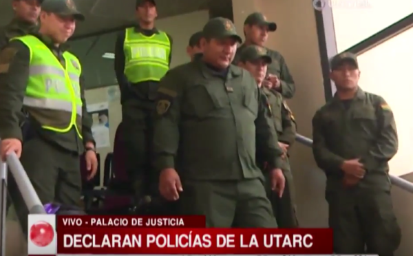 Policías de la UTARC declaran en reserva en la audiencia del caso ...