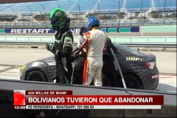 El Bolivia Racing Team compitió en las 500 millas de Miami