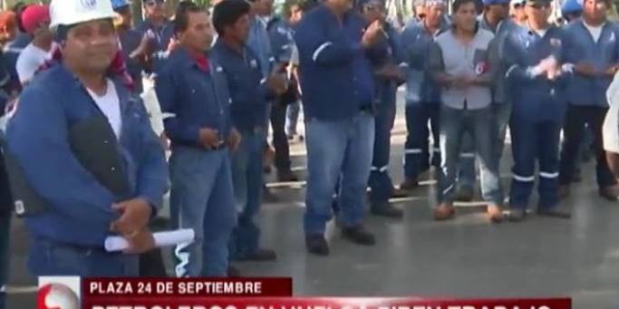 Técnicos petroleros iniciarán huelga exigiendo su reincorporación