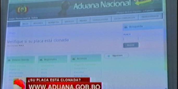 Según Aduana: 18 mil placas clonadas en el pais