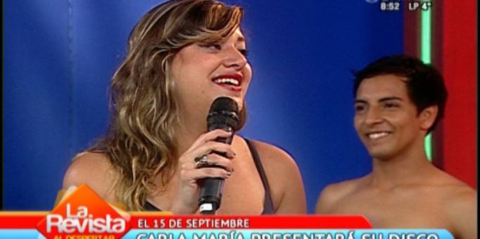 Carla María nos cantó “Voy a dejarte ir”