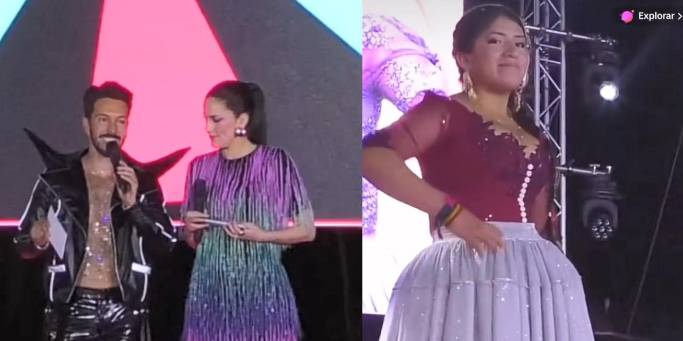 La boliviana Layme subió al podio en los premios TikTok Live Fest