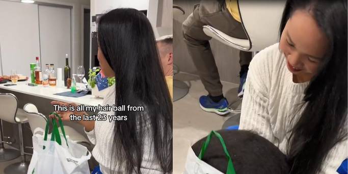 Video: Así lucen los cabellos que una mujer coleccionó durante 23 años ...