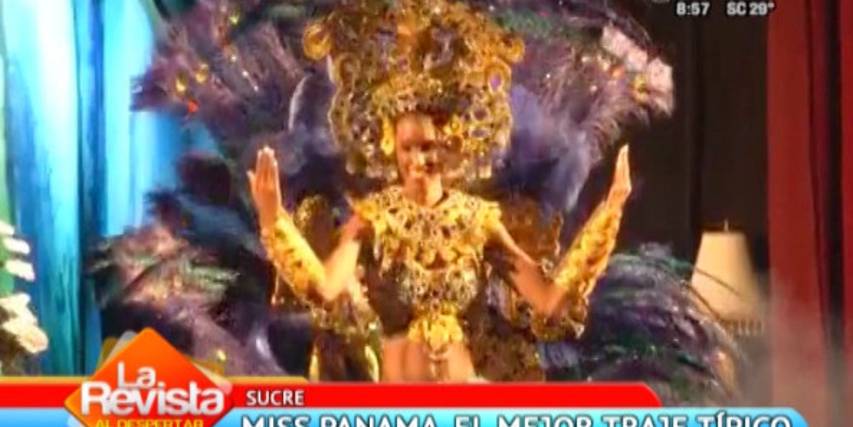 Reina Hispanoamericana: Miss Panamá ganó premio al mejor traje típico